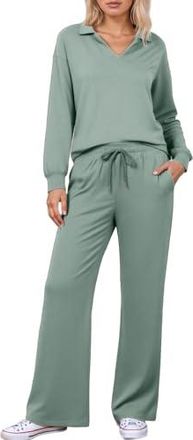 Generic Ensemble Survhiverment Marron Femme Pantalon Combinaison Cachemire Soirée Stylé Decontracte Capuche Plus Creme Décontractée Ras Vhiverment Elite Smile