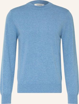 Sandro Sandro Cashmere-Pullover blau