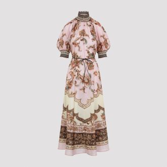 Zimmermann Robe Longue Aster Billow