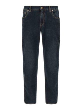 Dolce & Gabbana Straight Leg Jeans - Blau