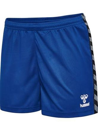 Hummel Femme Hmlauthentic Pl pour Short, Bleu, XS EU