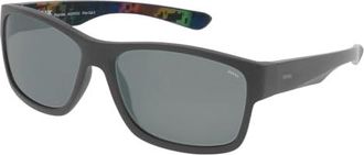 Invu Lunettes De Soleil IA22413C Gris Métallique Homme Adulte Verres Polarisés Miroir