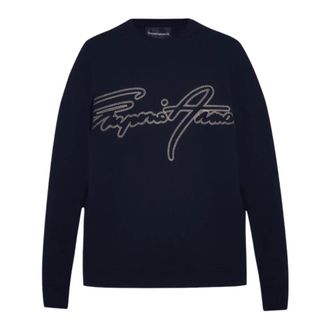 Emporio Armani Blaues Sweatshirt 3R1Mdk1Jhsz0920 - - Sweatshirts & Hoodies - Herren - Blau - 3XL