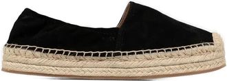BOSS Espadrilles mit Jute-Plateau - Schwarz