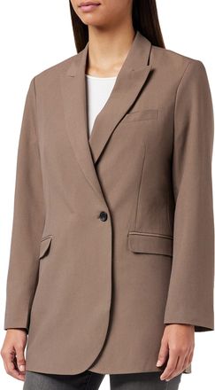 Jack & Jones Womens JXMARY NOOS WVN Blazer, Morel, S