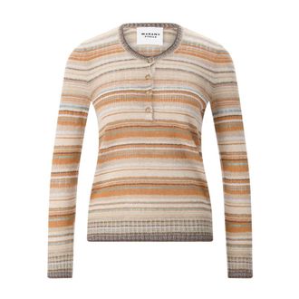 Isabel Marant Rundhals-Strickpullover - - Knitwear - Damen - Mehrfarbig - S
