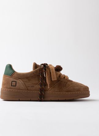 D.A.T.E. court 2.0 suede cuoio