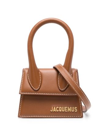 Jacquemus mini sac Le Chiquito en cuir - Marron