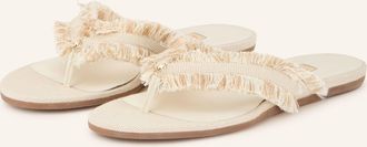Jimmy Choo London Zehentrenner Bay beige