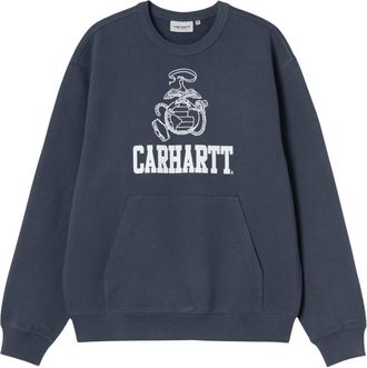 Carhartt Work in Progress Pond Corps Sweatshirt - - Sweatshirts & Hoodies - Damen - Blau - M