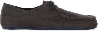Jil Sander Homme, Chaussures, Gris, Taille: 45 EU Chaussures bateau &agrave; lacets en daim