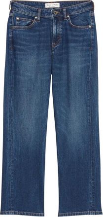Marc O'Polo High Waist Cropped Jeans Linde - - Jeans - Damen - Blau - W28 L32