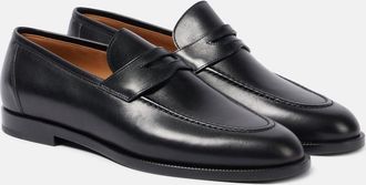 Loro Piana Mocassins Sergio en cuir