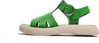 FLY London Fly London Damen BADY281FLY Sandal, Green, 38 EU
