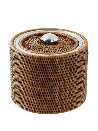 Sambonet sac seau à plaque logo - Marron