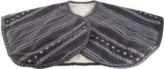 Uxsiya Cape dÉpaule Double Face en Peluche 38 * 90 CM - Châle Gilet pour Hiver, Épaule et Cou Chaud