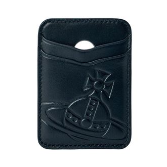 Vivienne Westwood MagSafe Leder Kartenetui - - Accessories - Herren - Schwarzk - ONE SIZE