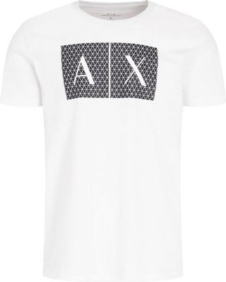 A|X Armani Exchange T-Shirt 8NZTCK Z8H4Z 1100 Wei&szlig; Slim Fit