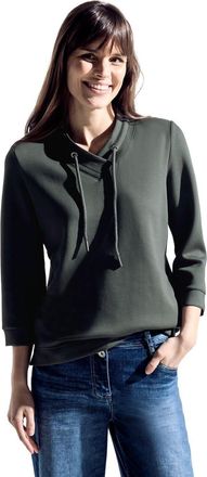 Cecil Damen T-Shirt Tunika strong khaki M