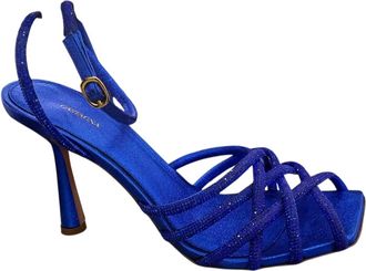 Aldo Castagna Femme, Chaussures, Bleu, Taille: 40 EU High Heel Sandales