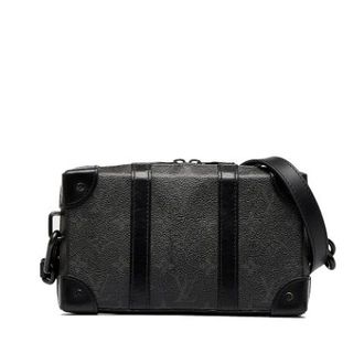 Louis Vuitton Pre-owned Monogram Eclipse Soft Trunk Wallet Umh&auml;ngetasche - - Pre-owned - Damen - Schwarzk - ONE SIZE