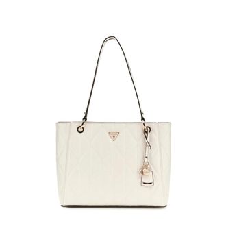 Guess Femme, Sacs, Blanc, Taille: ONE Size Sac Betula Satchel Off White