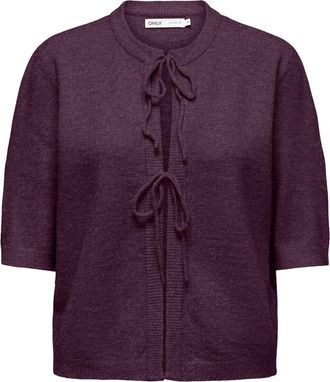 Only Onlsimoni 2/4 Bow Cardigan KNT Noos