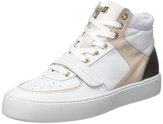 Högl Högl Run Through Damen-Sneakers, Weiss Multi, 38.5 EU X-Weit