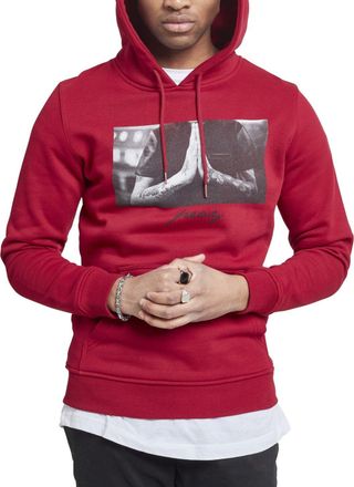 Mister Tee Herren Kapuzenpullover Pray Hoody, Ruby, XL, MT275-00207-0054