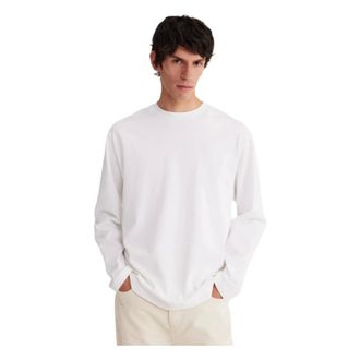 Róhe Homme, Sweatshirts et sweats à capuche, Blanc, Taille: L Chemise Blanche Oversize à Manches Longues