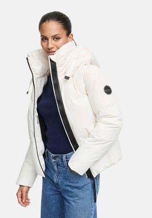Marikoo Winterjacke Ninikaa kurze Winterjacke mit extra hohem Windschutzkragen