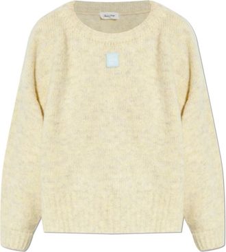 American Vintage Damen, Strickwaren, Gelb, MGröße