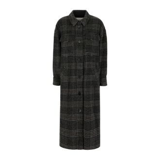 Isabel Marant Stilvolle M&auml;ntel f&uuml;r Alle Jahreszeiten - - Coats - Damen - Grau - S