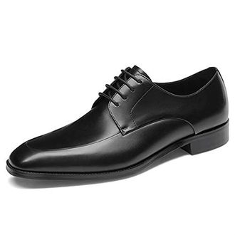 Generic Chaussures habill&eacute;es for Hommes &agrave; Lacets, Tablier carr&eacute;, Bout Bruni, Chaussures Derby en Cuir antid&eacute;rapant, Talon Bloc, antid&eacute;rapantes, Basses, f&ecirc;te(N
