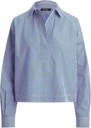 Ralph Lauren Femme, Blouses et Chemises, Bleu, Taille: 40 FR Chemise &agrave; rayures