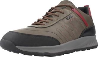 Geox Homme U Terrestre B WPF A Basket, Military DK Red, 43 EU