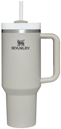 Stanley Quencher H2.0 FlowState Edelstahl-Vakuumisolierter Becher mit Deckel und Strohhalm, f&uuml;r Wasser, Eistee oder Kaffee, Smoothie und mehr, Feuerstein, 1,2