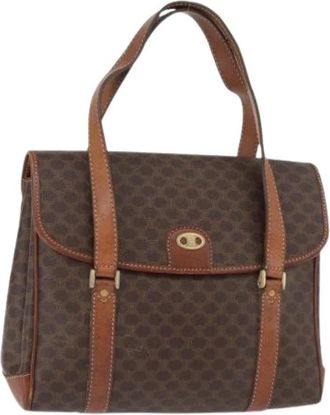 Celine Sac &agrave; main vintage doccasion - Femme - Pre-owned - Brun - Taille: ONE Size