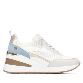 Xti Sportschuhe Sneaker Damen Wei&szlig; - Bequeme und vielseitige Schuhe - Casual Mode - Modell 14510103 (Gr&ouml;&szlig;e 38)