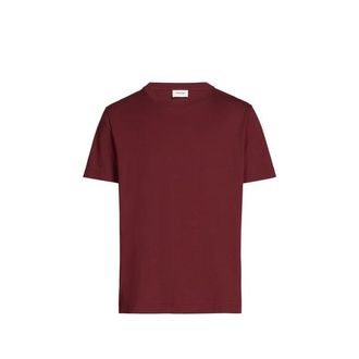 Saison 1865 Baff T -Shirt Round Cotton Round - Rot