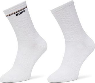 HUGO BOSS Lange Socken 50502113 Weiß