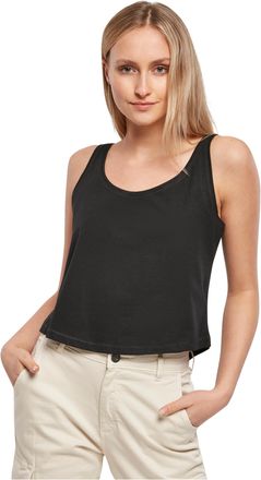 Build Your Brand Ladies Oversized Tanktop, Black, XXL