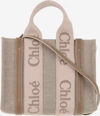 Chlo&eacute; Petit sac fourre-tout en lin Woody