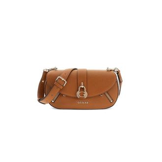 Guess Jessa Flap Crossbody - - Bags - Damen - Braun - ONE SIZE
