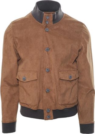 Gran Sasso Homme, Vestes, Brun, Taille: XL Bomber Jacket