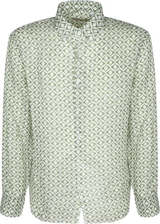 Peninsula Homme, Chemises, Vert, Taille: XL Chemise D&eacute;contract&eacute;e