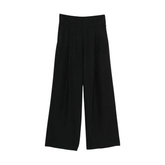 Emporio Armani Wide Hosen - - Trousers - Damen - Schwarzk - XL