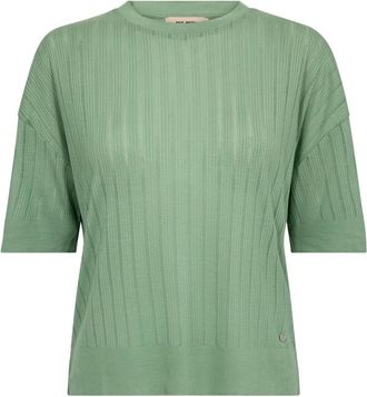 Mos Mosh MOS Mosh, Femme, Pulls, Vert, Taille: 42 FR Pulls &agrave; col rond