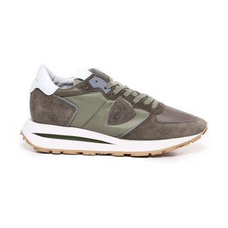 Philippe Model Khaki-gr&uuml;ne Sneakers mit Memory Foam - - Shoes - Herren - Gr&uuml;n - 41 EU