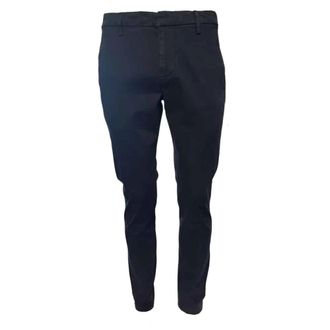 Dondup Homme, Pantalons, Bleu, Taille: W35 Chinos Gaubert Coupe Slim